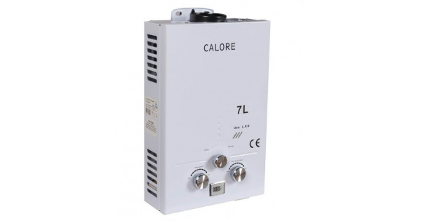 Instant apa calda pe gaz cu tiraj natural Calore TN7, debit 7 litri ...