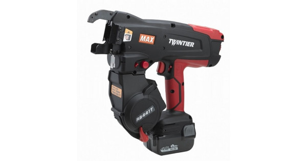 Masina de legat fier beton RB 441T MAX cu acumulator 14.4V ...