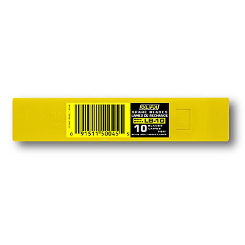 Set 10 lame cutter de 18 mm LB-10 Olfa - MagnetCenter.ro