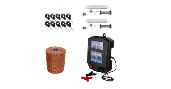 Pachet gard electric 6.6J Nexon + Fir 1000m 100kg - MagnetCenter.ro