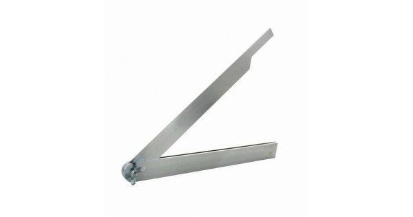 Echer reglabil din otel 200 mm T720 HEDU - MagnetCenter.ro