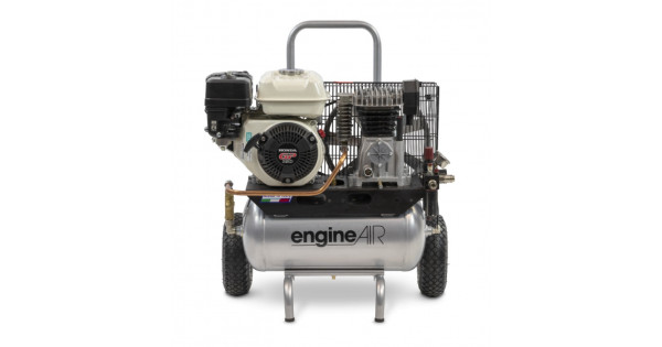 Compresor de aer cu piston, motor Honda - 3.5 kW, 320 L/min, 10 bari ...