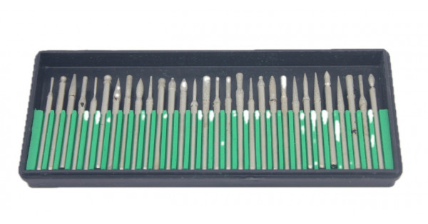 Set de 30 de freze diamantate pentru slefuit ceramica pentru CRIANO ...