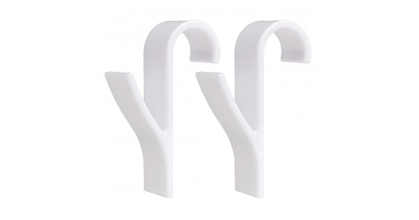 Set 2 carlige pentru calorifer, tip cuier pentru prosoape, din plastic ...