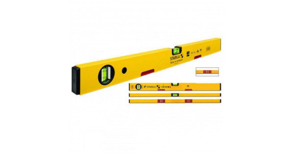 Nivela cu 2 bule, tip 70M cu magnet, de 100 cm, Stabila - MagnetCenter.ro